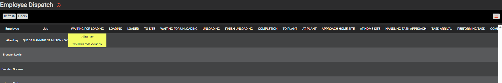 Using Dispatch View - TrackIt Driver Learning