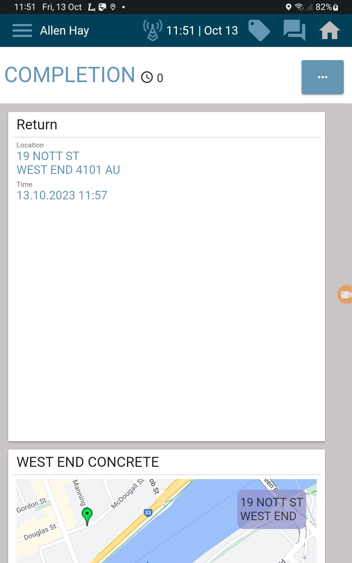 Status Cards - TrackIt Driver Learning